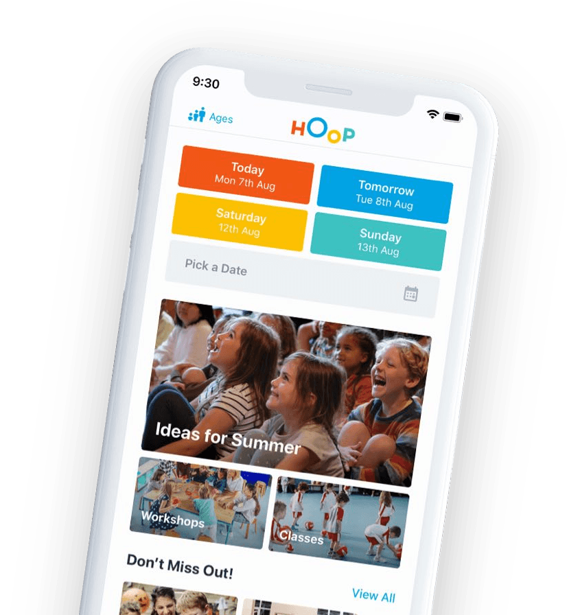 Hoop — Find Everything Going On for Kids