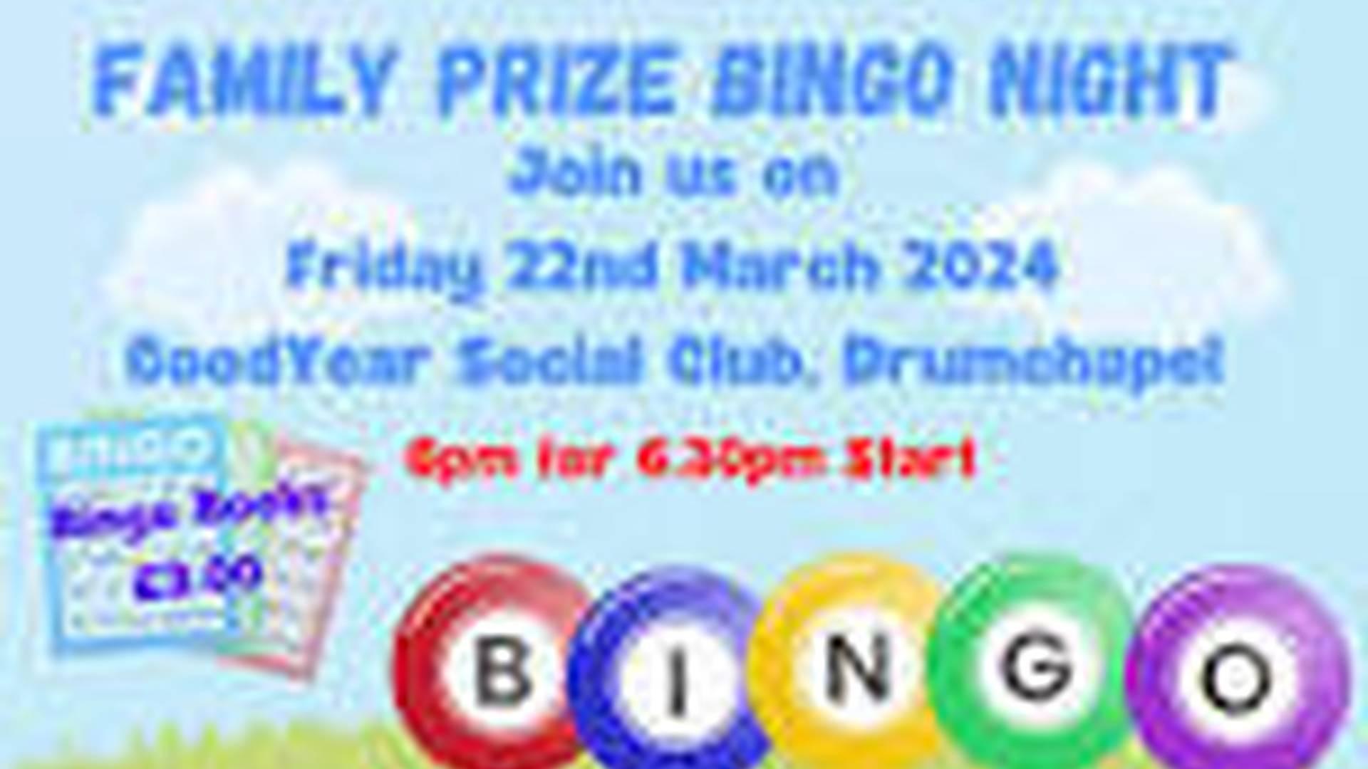 Easter family prize bingo night | Hoop