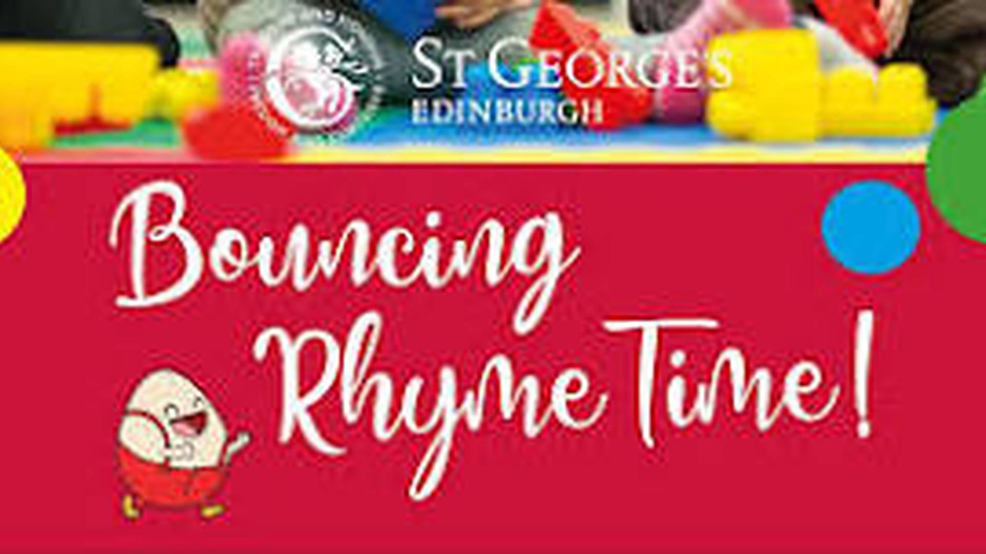 Come and Play Session! Bouncing Rhyme Time at St George’s School ...