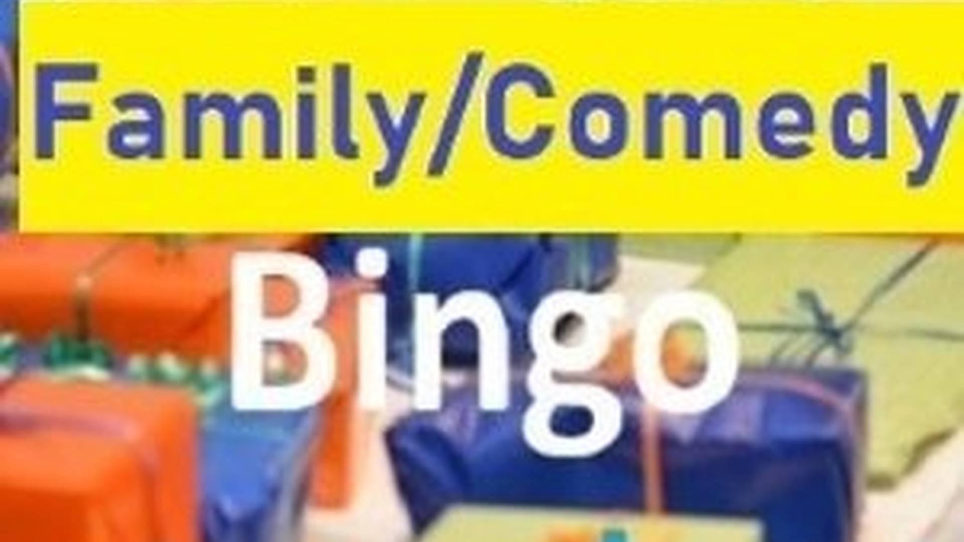 Amazing Prize Family Comedy Bingo | Hoop